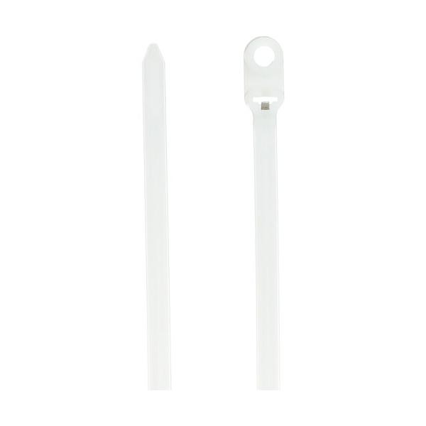 【仕様】●色：ナチュラル(乳白色)●幅(mm)：4.7●長さ(mm)：199●厚さ(mm)：1●最大結束径(mm)：45●引張強度(N)：220●最小結束径(mm)：3.5●取付穴径（mm）：5.1●常時使用温度範囲(℃)：-40〜+85●...