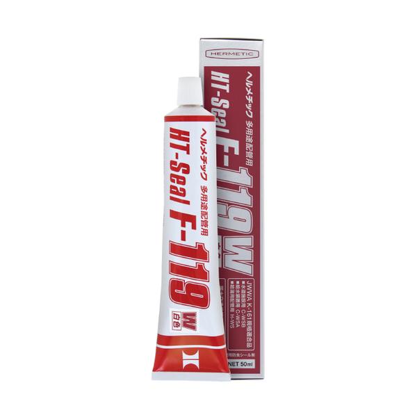 【仕様】●色：ホワイト●容量(ml)：50●多用途配管用防食シール剤●JWWA K-161(水道施設用・給水装置用・給湯配管用)●国土交通省等仕様書規格適合品（上水道・給湯用）●食品衛生法適合品●ガス検査協会検査済●ゴム弾性硬化タイプ●無溶...