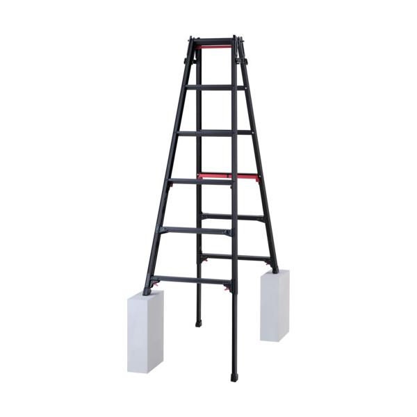 【仕様】●最大使用質量(kg)：100●天板高さ(m)：1.61〜2.06●はしご全長(m)：3.37〜4.31●天板寸法(mm)：278×167●踏ざん間隔(mm)：298●踏ざん踏面幅(mm)：60●収納時寸法(mm)幅：600●収納時...