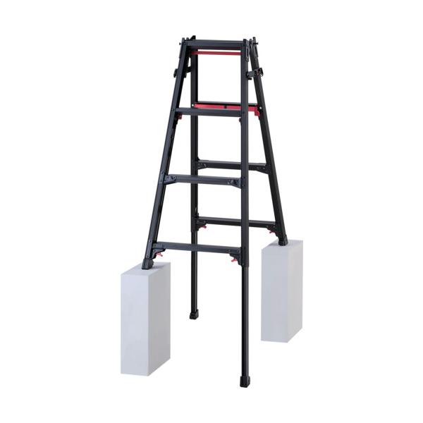 【仕様】●最大使用質量(kg)：100●天板高さ(m)：1.02〜1.47●はしご全長(m)：2.14〜3.07●天板寸法(mm)：278×167●踏ざん間隔(mm)：298●踏ざん踏面幅(mm)：60●収納時寸法(mm)幅：500●収納時...