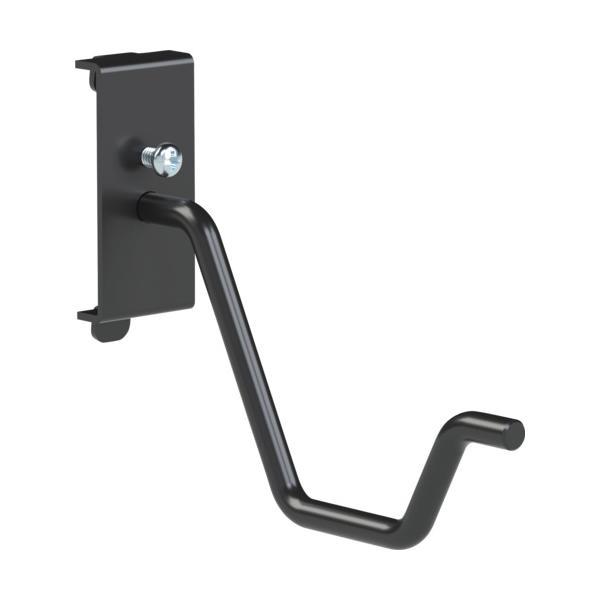 【仕様】●間口(mm)：24●奥行(mm)：116●高さ(mm)：86.5●幅(mm)：24●フック本数(本)：1●最大積載量(kg/個)：3最大積載量3Kg【型番】SF-S-4-BK　/　SFS4BK【商品コード】6890837※お問い合...