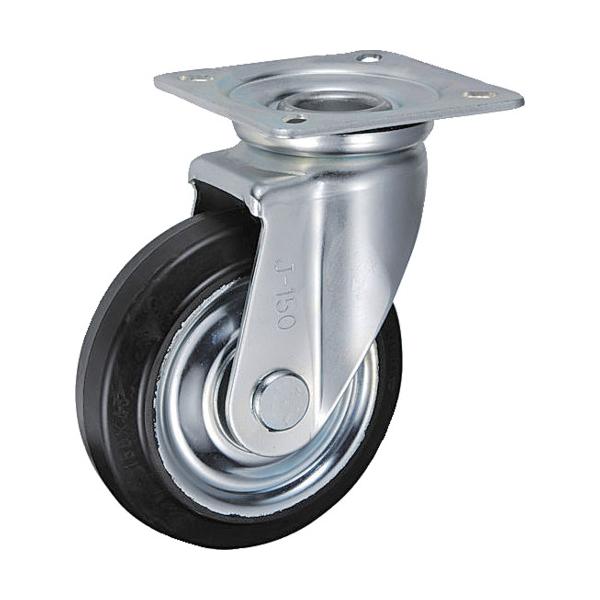 【仕様】●許容荷重(daN)：200●許容荷重(kgf)：204.0●車輪径D(mm)：150●車輪幅(mm)：45●取付高H(mm)：198●取付座A(mm)：120●取付座B(mm)：120●取付ピッチX(mm)：87〜95●取付ピッチ...