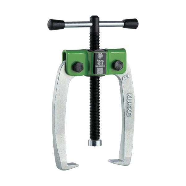 【仕様】●適合プーリ(mm)：0〜80●爪の届く長さ(mm)：80●破断荷重(kN)：10●アーム本数：2●保証荷重(t)：1●爪先端厚さ(mm)：2●作業範囲(mm)：0〜80●全幅(mm)：100●全高(mm)：125●自動センタリング...