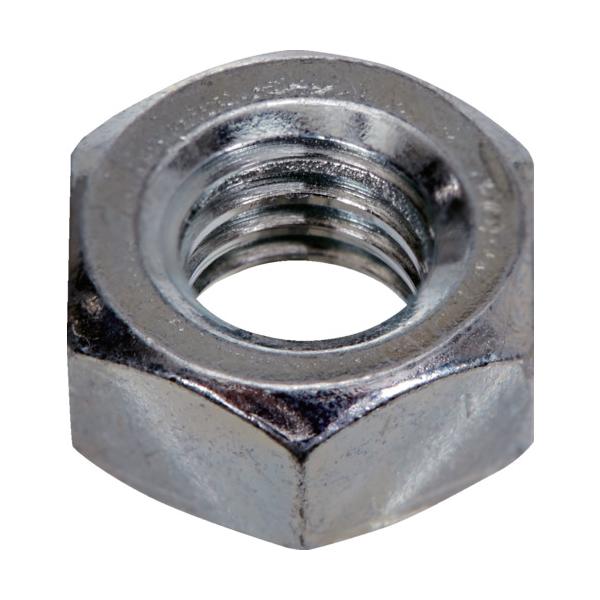 【仕様】●呼び径：M18×2.5●高さ(mm)：15●強度区分：4.8●表面処理：三価クロメート仕上げ（白）●ナット種類：2種●ねじピッチ(mm)：2.5●寸法(mm)B：27●寸法(mm)C：31.2●寸法(mm)k：15.0【メーカー】...