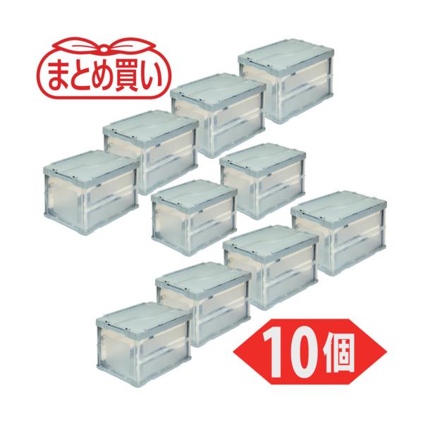 【仕様】●容量(L)：50.2●色：ライトグレー●外形寸法(mm)間口：530●外形寸法(mm)奥行：366●外形寸法(mm)高さ：334●有効内寸(mm)間口：493●有効内寸(mm)奥行：335●有効内寸(mm)高さ：311●折りたたみ...