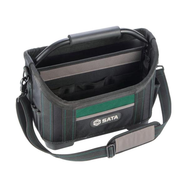 【仕様】●色：黒●幅(mm)：370●奥行(mm)：240●高さ(mm)：280●ポケット数：内17個、外7個●ショルダーベルト付●上フタなし【型番】95191【商品コード】6957747※お問い合わせの際はこちらの商品コードをお伝えください