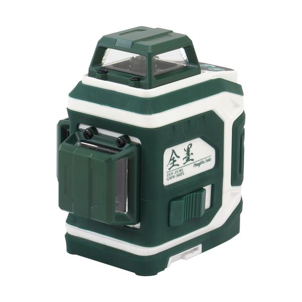 【仕様】●光源：可視光半導体レーザー●出力(mW)：1以下(JIS規格クラス2)●波長(nm)：520●ライン精度(mm)：5mで±1.5以内●ライン幅(mm)：5mで3以内●レーザー放射角(°)：360●レーザー認識距離(m)：20●自動...