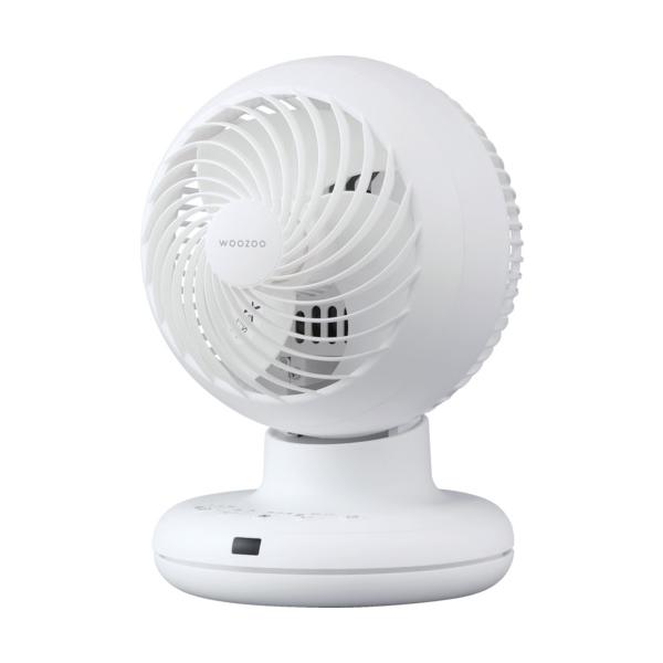 【仕様】●電源(V)：単相100●消費電力(W)(50/60Hz)：38/35●ハネ径(cm)：15●色：ホワイト●幅(mm)：210●奥行(mm)：210●高さ(mm)：309●電源コード長さ(m)：約1.4●首振り：上下左右自動●風量調...