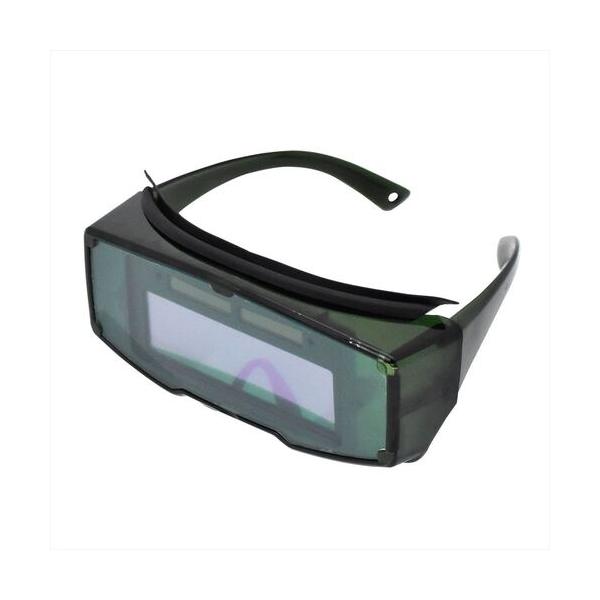 【仕様】●レンズ色：緑●フレーム色：黒●幅(mm)：160●高さ(mm)：75●長さ(mm)：50●遮光度：#3●UVカット：#11●本体サイズ：W160×D50×H75mm(折畳時)●ビューサイズ：W92×H30mm●アークセンサー数：2...