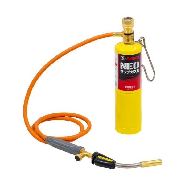 【仕様】●炎温度(℃)：2200●内容量(g)：400●火口外径(mm)：φ12mm（真鍮φ15mm）●燃焼時間(分)：120●トーチサイズ(mm)：φ12mm（真鍮φ15mm）●ホース長さ(m)：1.5●ガス消費量(g/h)：200●能力...