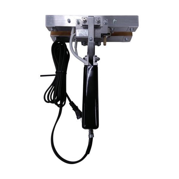 【仕様】●シール幅(mm)：25●シール長さ(mm)：200●電源(V)：100●消費電力(W)：300●本体寸法(mm)幅：200●本体寸法(mm)奥行：220●本体寸法(mm)高さ：120●電源コード長さ(m)：3●熱板温度（℃）：19...