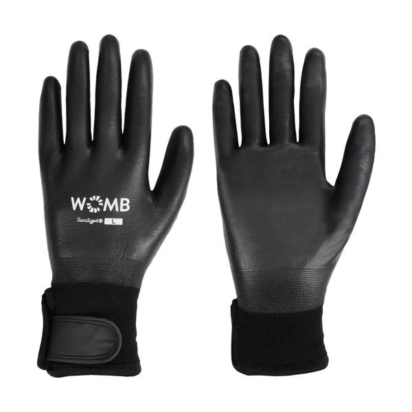 【仕様】●色：ブラック●サイズ：L●全長(cm)：26.5●手のひら周り(cm)：21.0●中指長さ(cm)：8.8●厚さ(mm)：2.4●ゲージ数：10●EN ISO374-5ウイルス防護基準準拠●サニタイズ抗菌抑臭加工●シリコンフリー【...