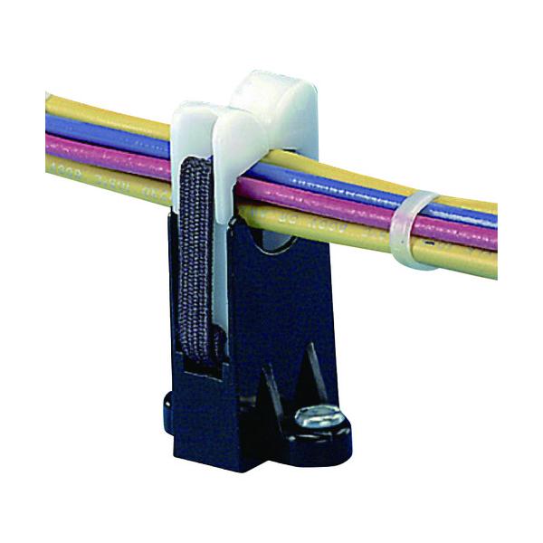 【仕様】●色：黒●縦(mm)：21.3●横(mm)：30.0●高さ(mm)：48.0●使用ねじ寸法：M3●固定方法：M3ねじ●最大結束径(mm)：12.7●寸法(mm)B：21.3●適合ねじ：QB-S6-500-C●A(mm)：48.0●C...