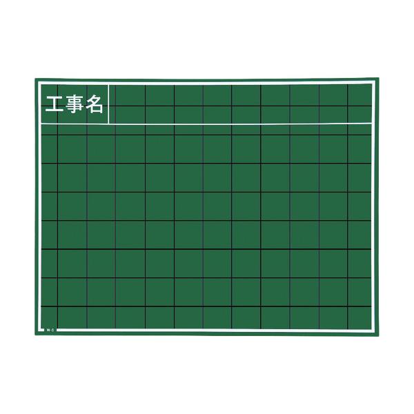 【仕様】●板面色：グリーン●縦(mm)：300●横(mm)：450●表示内容：工事名●暗線：入り●暗線入(線幅0.5mm/2.5cm方眼)●緑色板面【型番】W-8CS　/　W8CS【商品コード】7358229※お問い合わせの際はこちらの商品...