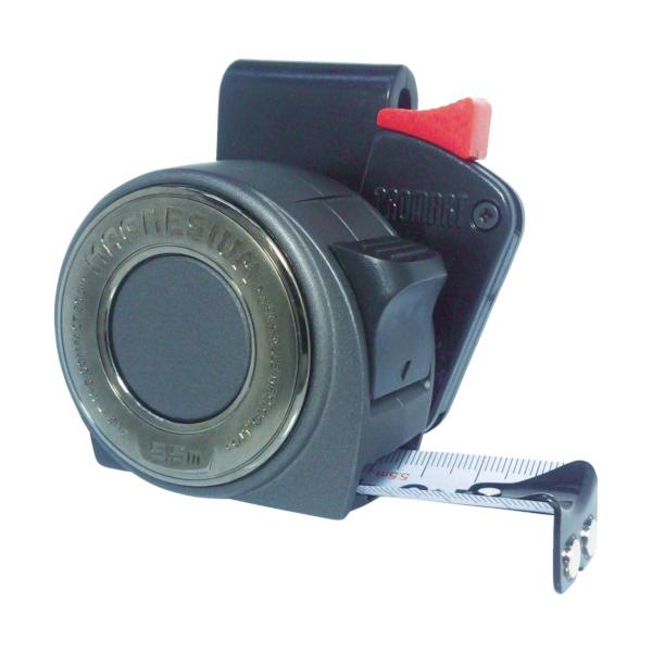 【仕様】●テープ長さ(m)：5.5●テープ幅(mm)：25●水平保持(m)：2.3●目盛仕様：両面印刷●爪仕様：マグネット爪●ショックアブソーバー：あり●0点補正移動爪です。●移動爪●ロックタイプ●JIS1級●両面目盛●455mmピッチ表示...