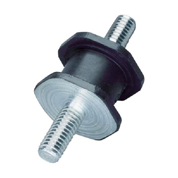 【仕様】●ばね定数(N/mm)：165●許容荷重(N)：82●ゴム硬度：60°●外形寸法(mm)：26●ゴム高さ(mm)：18●ねじ寸法：M6×1.00●取付軸長(mm)：18●両ボルトタイプ【型番】TOH-2618D　/　TOH2618D...