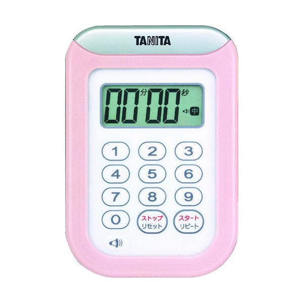 【仕様】●最大計時：99分99秒●最小計時(秒)：1●最小計時(分)：1●幅(mm)：77●奥行(mm)：22●高さ(mm)：112●電源(V)：単4乾電池×2個(付属)●色：ピンク●電源：単4乾電池×2個(付属)●縦×横×厚さ(mm)：1...