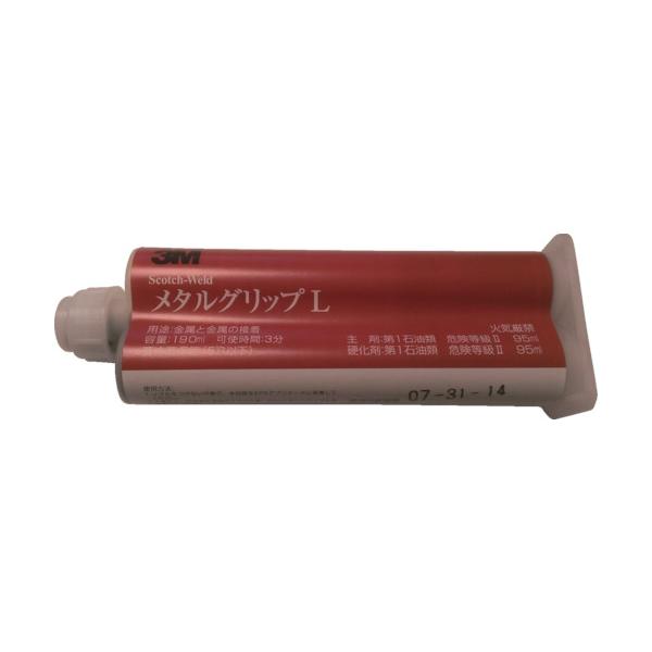 【仕様】●色：灰色●容量(ml)：190●可使時間(分)：3●硬化時間(分)：15●硬化時間：15●可使時間：3●用途：金属(油面接着可)●粘度：中粘度●2液混合型●2液混合型構造用接着剤●専用ガン：EPX BIG APP●ガンタイプ【型番...
