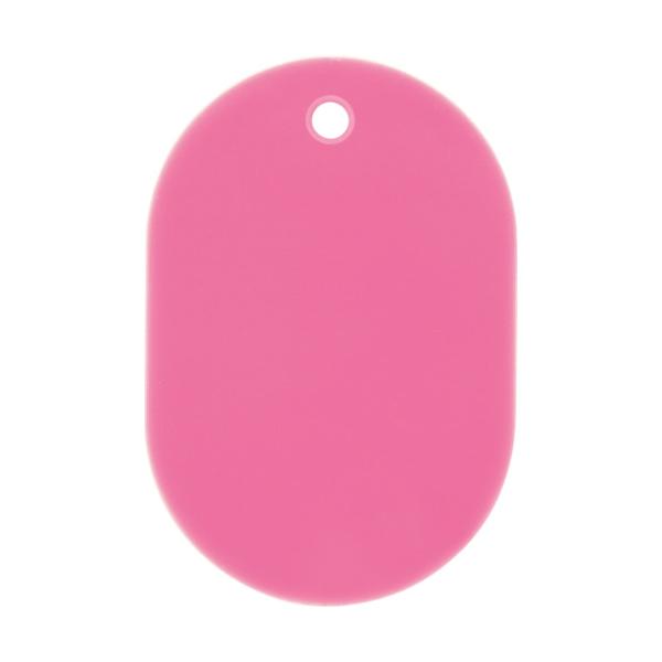 【仕様】●色：桃●内容：25枚入●縦(mm)：60●横(mm)：40●厚さ(mm)：2.7●穴径(mm)：5●番号札サイズ(mm)：60×40×2.7●GPNエコ商品ねっと掲載品【型番】BF-40-PK　/　BF40PK【商品コード】791...