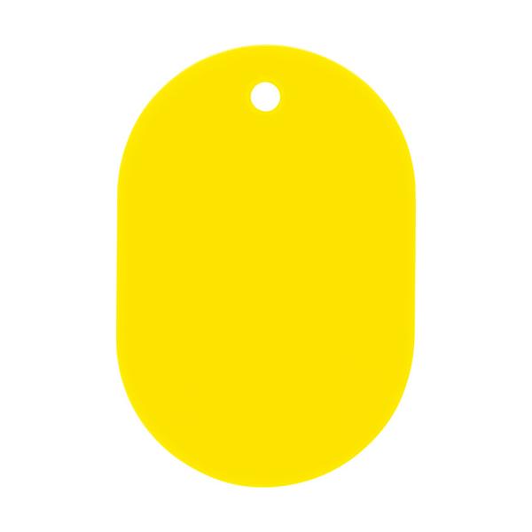 【仕様】●色：黄●内容：25枚入●縦(mm)：46●横(mm)：31●厚さ(mm)：2.5●穴径(mm)：4●番号札サイズ(mm)：46×31×2.5●GPNエコ商品ねっと掲載品【型番】BF-41-YE　/　BF41YE【商品コード】791...