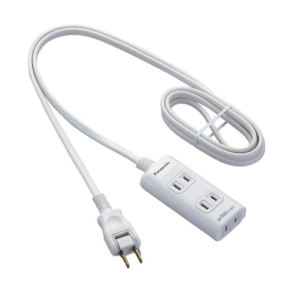 【仕様】●コンセント数：3個口●ケーブル長(m)：3●色：ホワイト●定格電圧(V)：AC125V・15A・最大1500Wまで対応●コード長さ(m)：3【型番】WHA2433WP【商品コード】7995555※お問い合わせの際はこちらの商品コー...