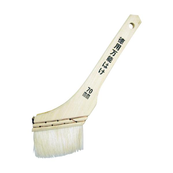 【仕様】●刷毛幅(mm)：70●毛丈(mm)：38●玉厚(mm)：17●全長(mm)：240●適合塗料：水性・油性兼用●形状：スジカイ刷毛●万能ハケ【型番】12859【商品コード】8065999※お問い合わせの際はこちらの商品コードをお伝え...