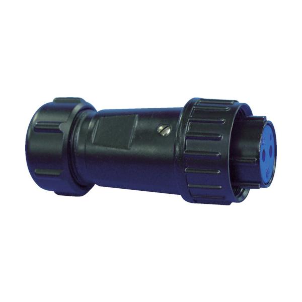 【仕様】●耐電圧(V)：1500●定格：15A250V●電線導体断面積(［［ＭＭ２］］)：2●コネクタ形状：PF(メス)●コンタクト数：2●使用ケーブル外径(プラグ)：φ7.0〜φ8.6(PF8)、φ8.6〜φ10.5(PF10)●PF(プ...