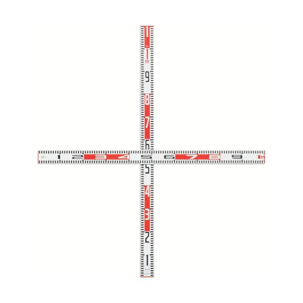 【仕様】●全長(mm)：1000・1100●幅(mm)：60●厚さ(mm)：6●長さ(mm)：1000・1100●幅(mm)：60●厚さ(mm)：6●赤白20cm間隔、5mm目盛付●クロス金具1個付【型番】SC-110　/　SC110【商品...