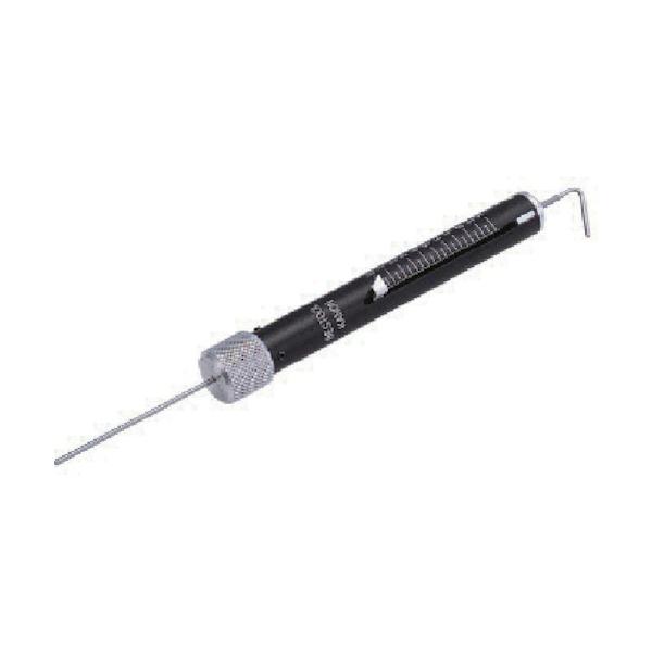 【仕様】●測定範囲(cN)：0〜3000●最小目盛(cN)：50●許容最大荷重(N)：30●許容最大荷重(cN)：3000●全長(mm)：285●水平時誤差(cN)：50●一目盛(cN)：50●精度：±1目盛●置針付テンションゲージ【型番】...