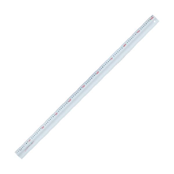 【仕様】●全長(mm)：1020●幅(mm)：56●厚さ(mm)：5.5●呼び寸法(mm)：1000●目盛精度(mm)：±0.4●真直度(mm)：0.4以下●目盛仕様：cm目盛【型番】65075【商品コード】8163919※お問い合わせの際...