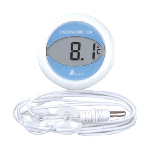 【仕様】●測定温度範囲(℃)：-30〜50●温度最小表示(℃)：0.1●電源(V)：ボタン型アルカリ乾電池LR1130(モニター用付属)●温度表示範囲(℃)：-30〜50●電源：ボタン型アルカリ乾電池LR1130(モニター用付属)●測定範囲...