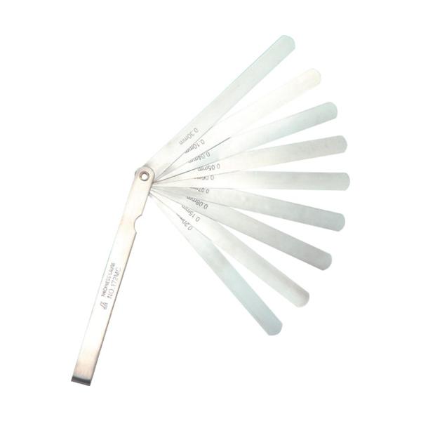 【仕様】●メーカーコード：73781●リーフ形状：A●長さ(mm)：150●長さ(m)：0.15●枚数(枚)：9●セット明細(mm)：0.30、0.04、0.05、0.06、0.07、0.08、0.10、0.15、0.20●厚さ(mm)：0...