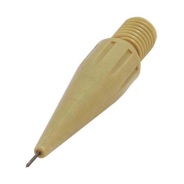 【仕様】●全長(mm)：40●軸径(mm)：8●先端チップ径(mm)：0.5●先端：軸径0.5mm超硬チップ付き●適用機種：SC-P05、SC-P10、SC-P20●径(mm)：φ8●チップ径(mm)：φ0.5●先端角度(°)：50【型番】...