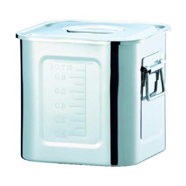 【仕様】●容量(L)：8.60●深さ(mm)：210●取手：あり●蓋タイプ：引っ掛け金具付き●外形寸法(mm)奥行：222●外形寸法(mm)高さ：210●外形寸法(mm)幅：222●有効内寸(mm)奥行：209.3●有効内寸(mm)高さ：2...