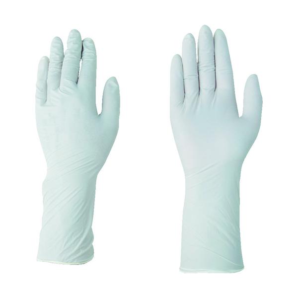 【仕様】●色：ホワイト●サイズ：M●全長(cm)：30.5●手のひら周り(cm)：18●中指長さ(cm)：8●厚さ(mm)：0.14(指)、0.12(手のひら)、0.1(袖口)●エンボス加工：指先●クリーンパック仕様：該当●ISO 1464...