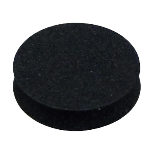 【仕様】●許容面圧(N/［［ＭＭ２］］)：A972●直径(mm)：20●高さ(mm)：5●色：黒●粘着タイプ【型番】KSR-22　/　KSR22【商品コード】8201661※お問い合わせの際はこちらの商品コードをお伝えください