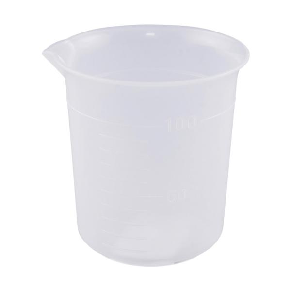 【仕様】●容量(ml)：100●目盛間隔(ml)：10●外径(mm)：62●高さ(mm)：66●耐熱温度(℃)：120●色：半透明●タイプ：手無し●取手なし【型番】2-3954-01　/　2395401【商品コード】8211734※お問い合...