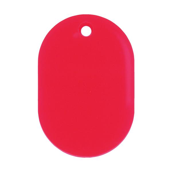 【仕様】●色：レッド●縦(mm)：45●横(mm)：30●厚さ(mm)：2.5●穴径(mm)：3●取付方法：ボールチェーン等(別売)●穴1ヵ所(3mmφ‐1)●取付方法:ボールチェーン等(別売)【型番】200014【商品コード】824818...