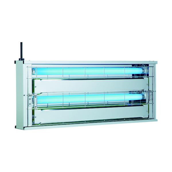 【仕様】●有効面積(［［Ｍ２］］)：60〜90●電源(V)：単相100●消費電力(W)：20×2●誘引方法：光●捕虫方法：粘着式●適合捕虫紙：S-20●幅(mm)：685●奥行(mm)：90●高さ(mm)：280●電源コード長さ(m)：1....