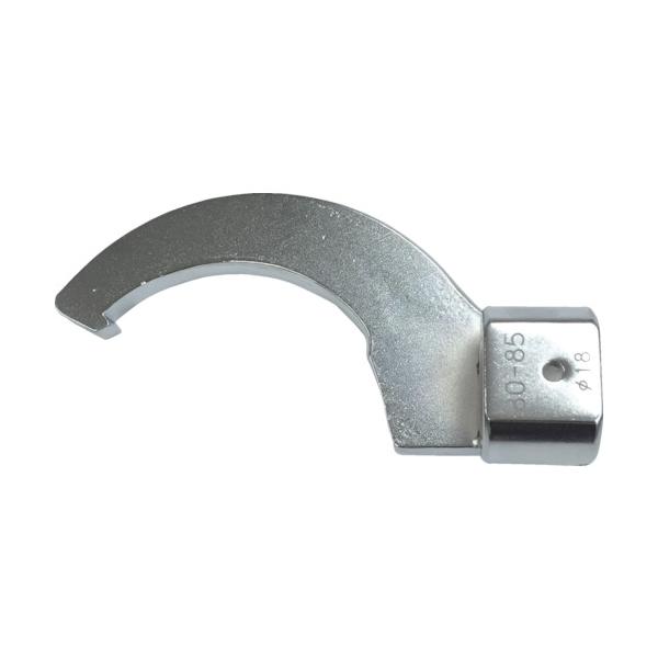 【仕様】●適合トルクレンチ：N200SPCK、N200GCK、N200LCK、DTC-N2000REV●全長(mm)：112●厚さ(mm)：7.5●有効長(mm)：80●口幅(mm)最小：65●口幅(mm)最大：70●差込径(φ)：18●対...