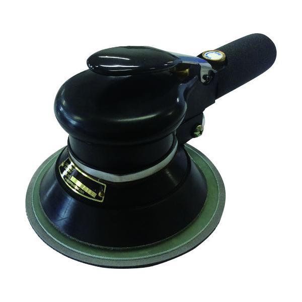 【仕様】●ペーパーサイズ(mm)：125●オービットダイヤ(mm)：3.6●無負荷回転数(min［［の−１乗］］)：1000●空気消費量(［［Ｍ３］］/min)：0.29●ホース取付口：G1/4●排気：側方●全長(mm)：198●幅(mm)...