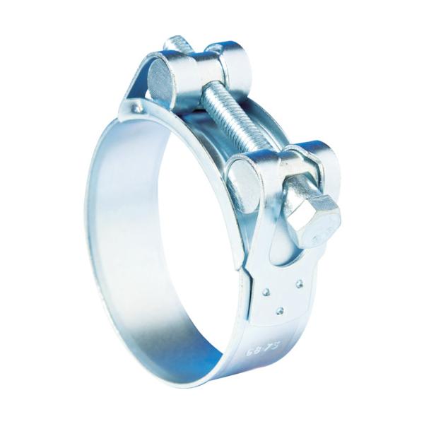 【仕様】●最大径(mm)：73●最小径(mm)：68●バンド幅(mm)：25●厚さ(mm)：1.5●締付トルク(N・m)：18.5-25.0●6角ボルト(mm)：13●DIN3017規格取得、SAE J1508 （タイプTB）、塩水噴霧試験...