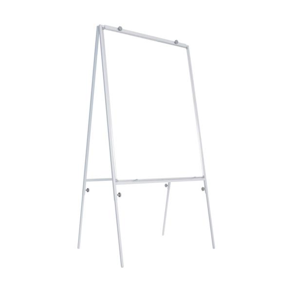 【仕様】●板面色：ホワイト●枠色：ホワイト●パネル寸法(mm)：600×900●全高(mm)：1050〜1860●外形寸法(mm)間口：650●外形寸法(mm)奥行：550〜900●外形寸法(mm)間口×奥行：650×550〜900●組立式...