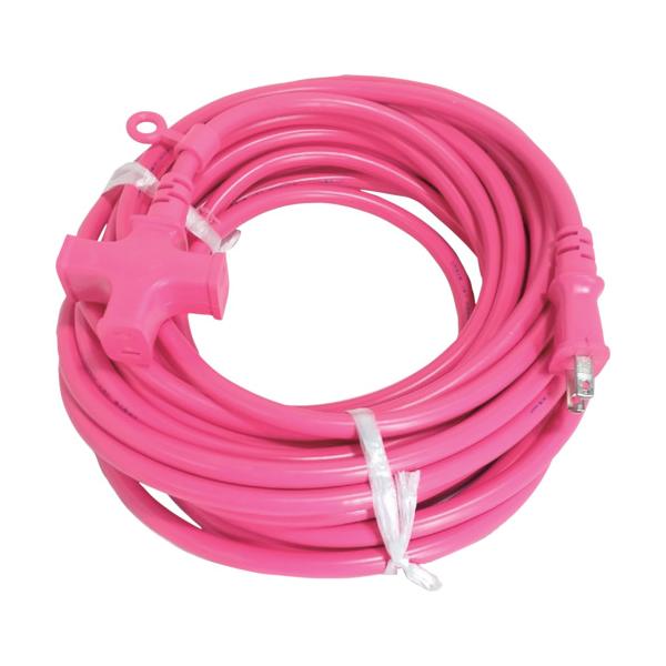 【仕様】●色：ピンク●電線仕様長さ(m)：5●電線仕様太さ(［［ＭＭ２］］)：1.25●電線仕様芯数(C)：2●コンセント仕様定格：2P・15A・125V●コンセント仕様形状：［［二相２］］●コンセント仕様個数：3●太さ([[平方mm]])...