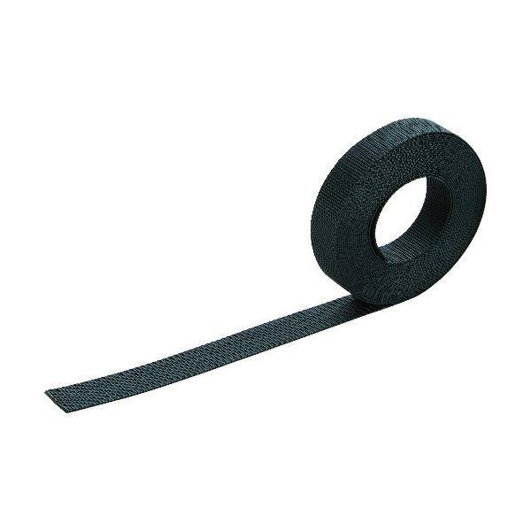 【仕様】●色：黒●幅(mm)：20●長さ(m)：5●厚さ(mm)：1.2●引張強度(kgf)：370●カットタイプ【メーカー】トラスコ　/　TRUSCO【型番】TNB205-BK　/　TNB205BK【商品コード】8554951※お問い合わ...
