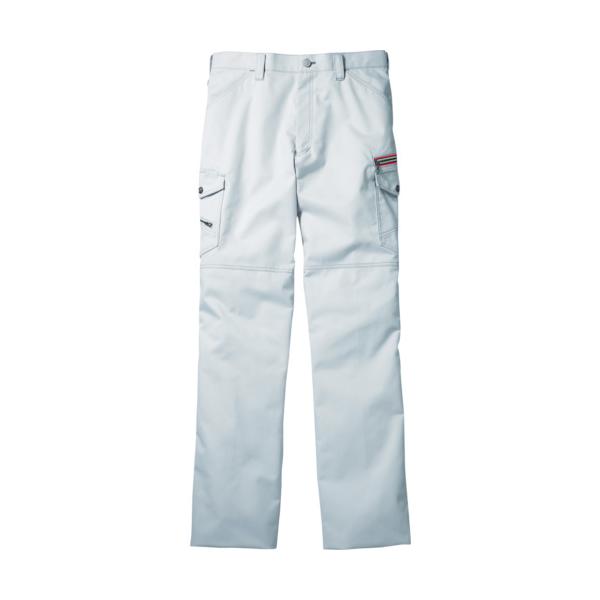 【仕様】●色：シルバー●ウエスト(cm)：96●股下(cm)：78●ワタリ幅(cm)：39.5●ヒップ(cm)：117●消臭●抗菌●帯電防止素材使用●デザインファスナー●裾パンツ紐通し穴【型番】52102-036-96　/　52102036...