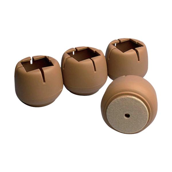 【仕様】●高さ(mm)：125●色：ブラウン●形状：角型●奥行(mm)：35●幅(mm)：105●内径(mm)：21×21●タイプ：24〜36mm角脚用●深さ(mm)：28【型番】GK-802　/　GK802【商品コード】8558187※お...