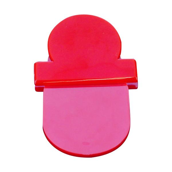 【仕様】●色：赤●内容：無地●縦(mm)：60●横(mm)：40●厚さ(mm)：2.5●番号札サイズ(mm)：60×40×2.5●クリップ+無地札＝1組●クリップ寸法：50×25×40mm●無地札【型番】TOFD00-R　/　TOFD00R...