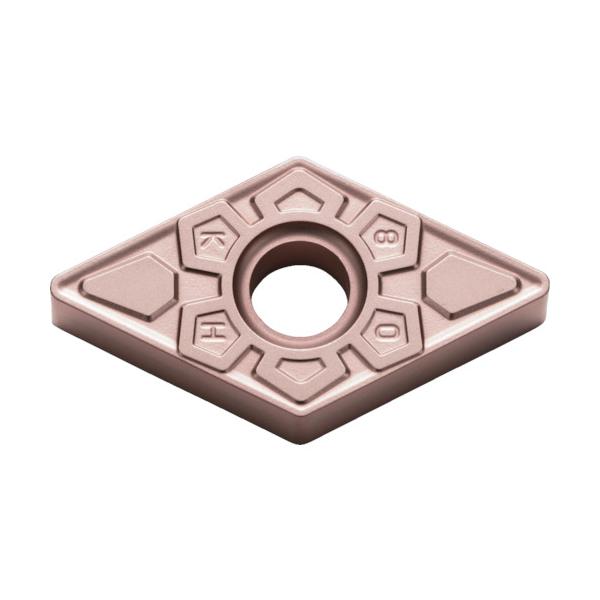 【仕様】●チップ形状：ひし形55°●厚さS(mm)：4.76●KHブレーカ：荒切削(鋳鉄向)●M級●被膜構成：微細柱状TiCN+Al2O3+TiN●呈色：桃金【型番】DNMG150412KH CA310　/　DNMG150412KH【商品コ...