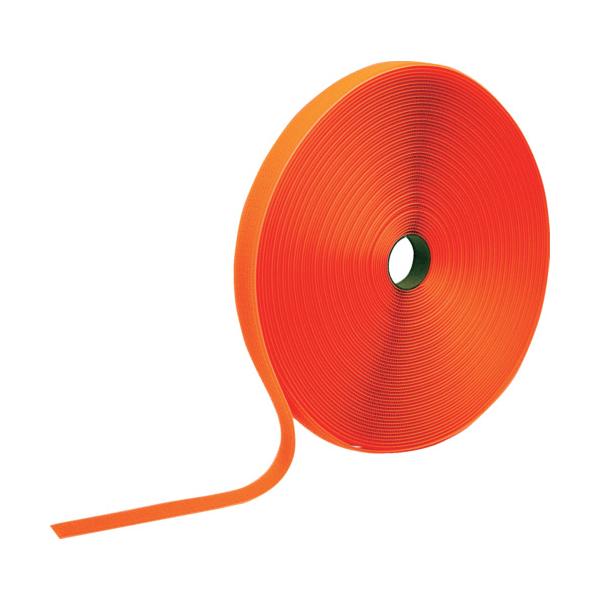 【仕様】●色：蛍光オレンジ●幅(mm)：25●長さ(m)：25●厚さ(mm)：2.5●引張せん断強度：7.8N/［［ＣＭ２］］●目安使用荷重(kg)：30●バックル25個付【メーカー】トラスコ　/　TRUSCO【型番】MKT-25B-LOR...